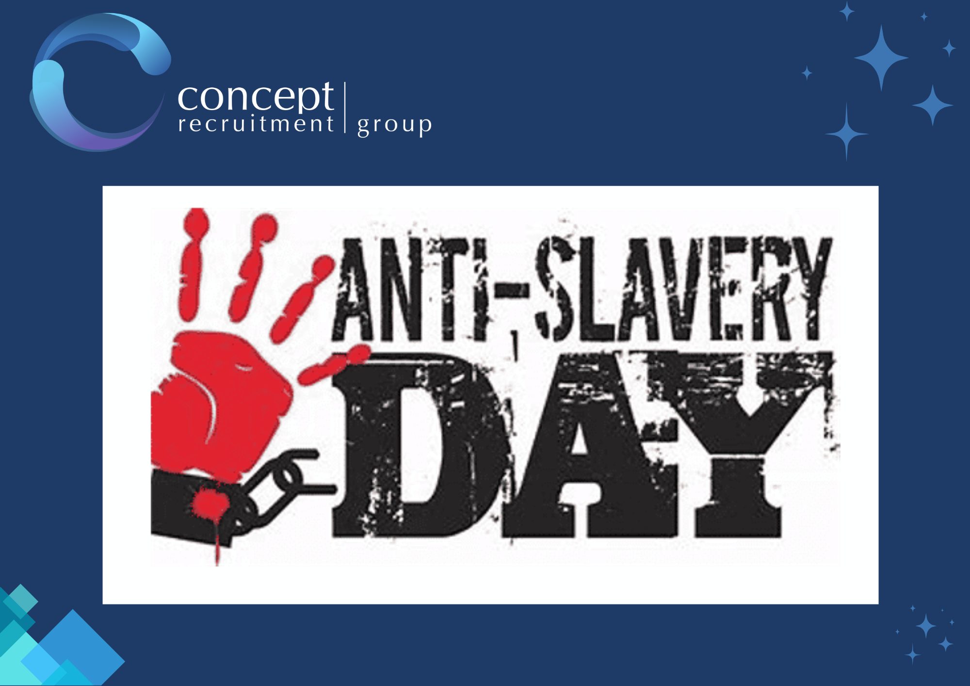 Anti-Slavery Day – 18th October - Concept Recruitment